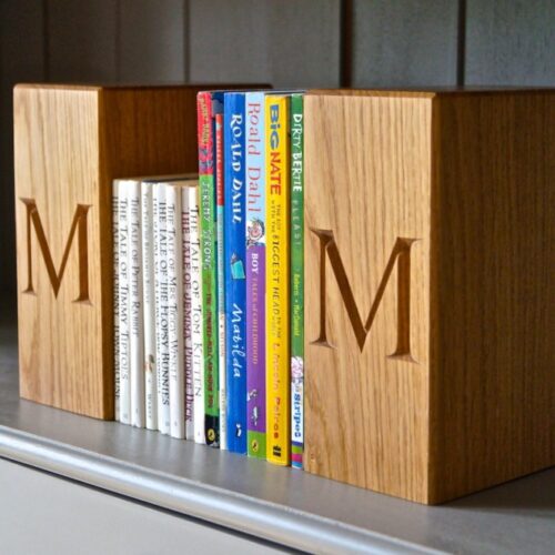Personalised Bookends | TraditionalWoodenGifts.co.uk