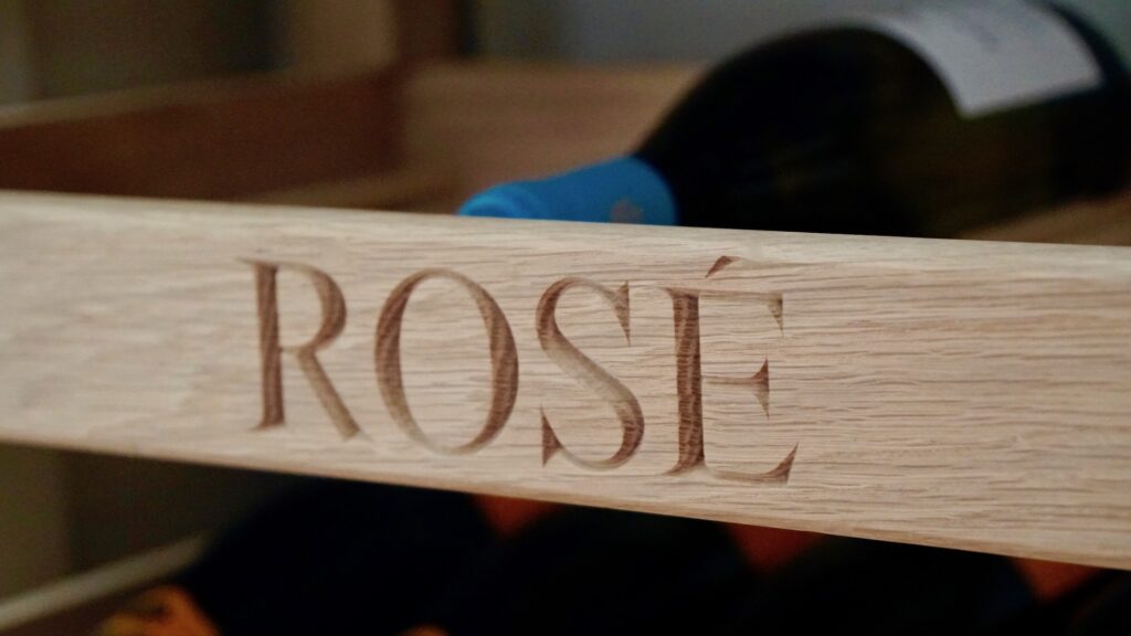 Bespoke Engraved Oak Wine Rack | TraditionalWoodenGifts.co.uk