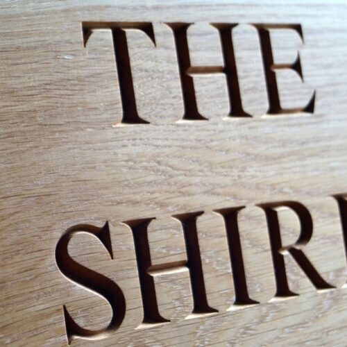 Rustic Wooden House Signs | TraditionalWoodenGifts.co.uk