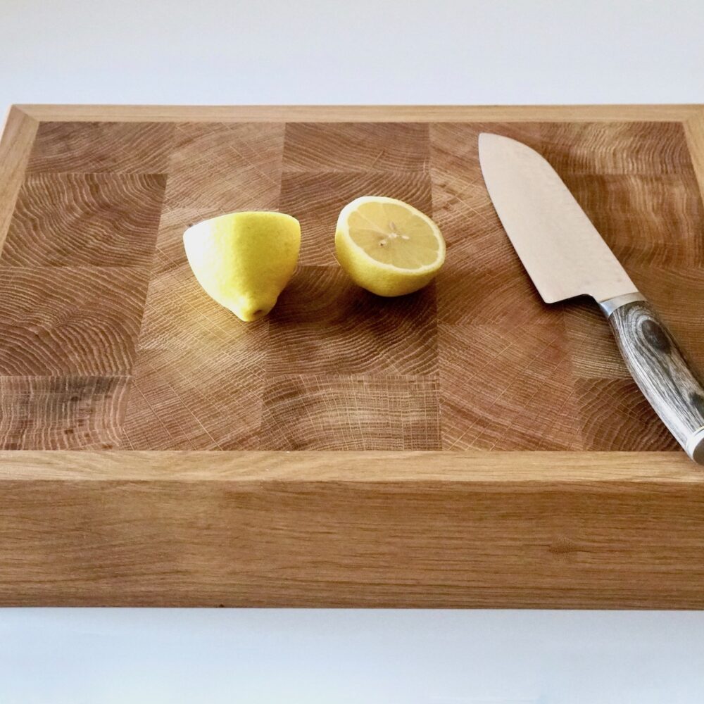 Framed End Grain Chopping Board | Traditional Wooden Gifts