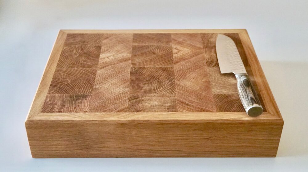 Framed End Grain Chopping Board | Traditional Wooden Gifts