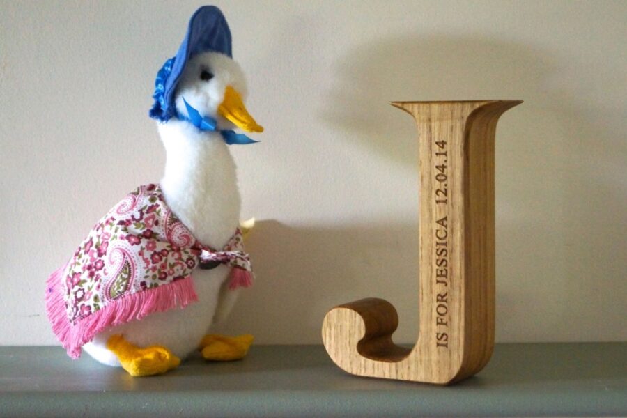 Engraved Alphabet Letters | TraditionalWoodenGifts.co.uk