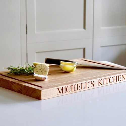 Personalised Chopping Boards - Handmade and Engraved in England