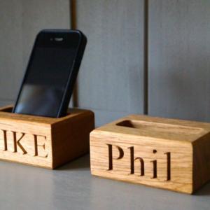 Wooden Mobile Phone Holders | TraditionalWoodenGifts.co.uk