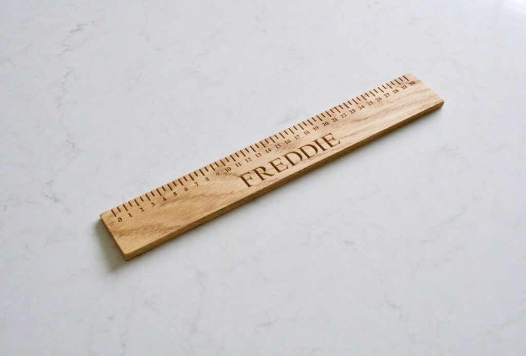 Personalised Wooden Rulers - Traditional Wooden Gifts