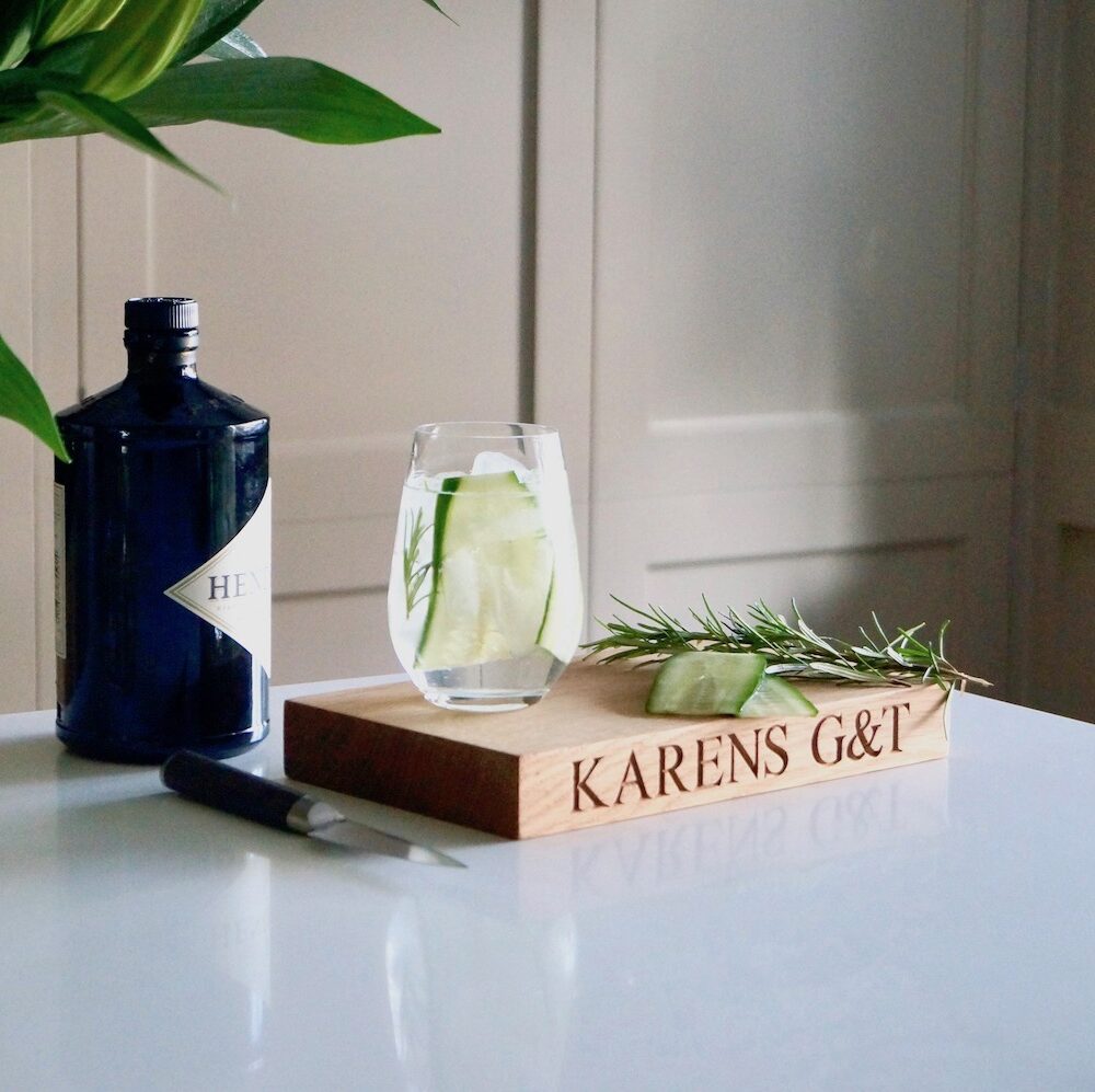 Personalised Chopping Boards - Handmade and Engraved in England
