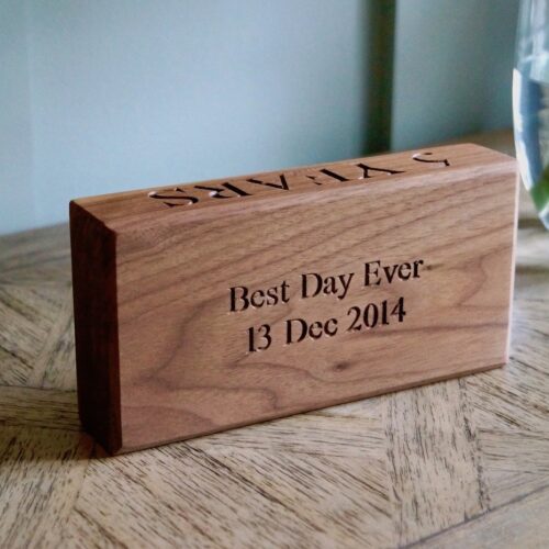 Personalised Paper Weight | TraditionalWoodenGifts