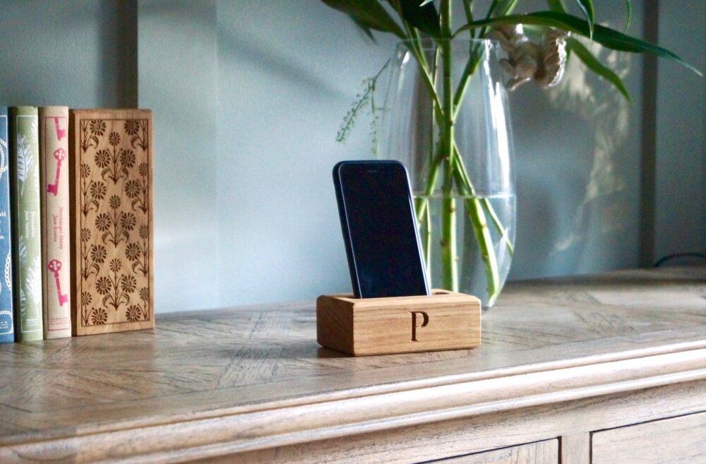 Wooden Mobile Phone Holders | TraditionalWoodenGifts.co.uk